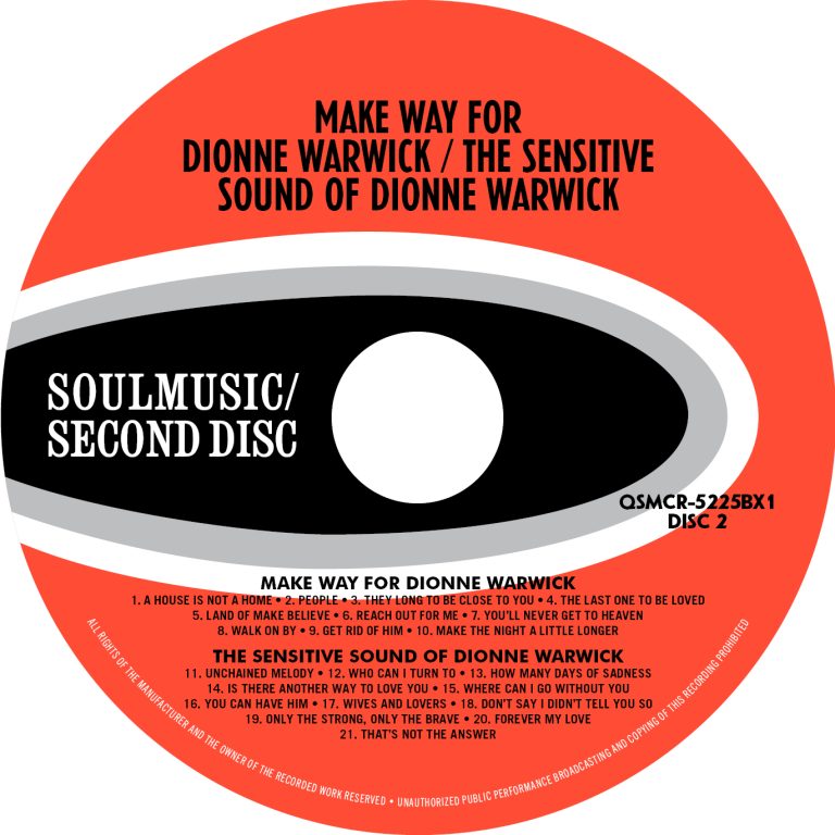 Dionne Warwick: Make It Easy On Yourself-The Scepter Recordings 1962 ...